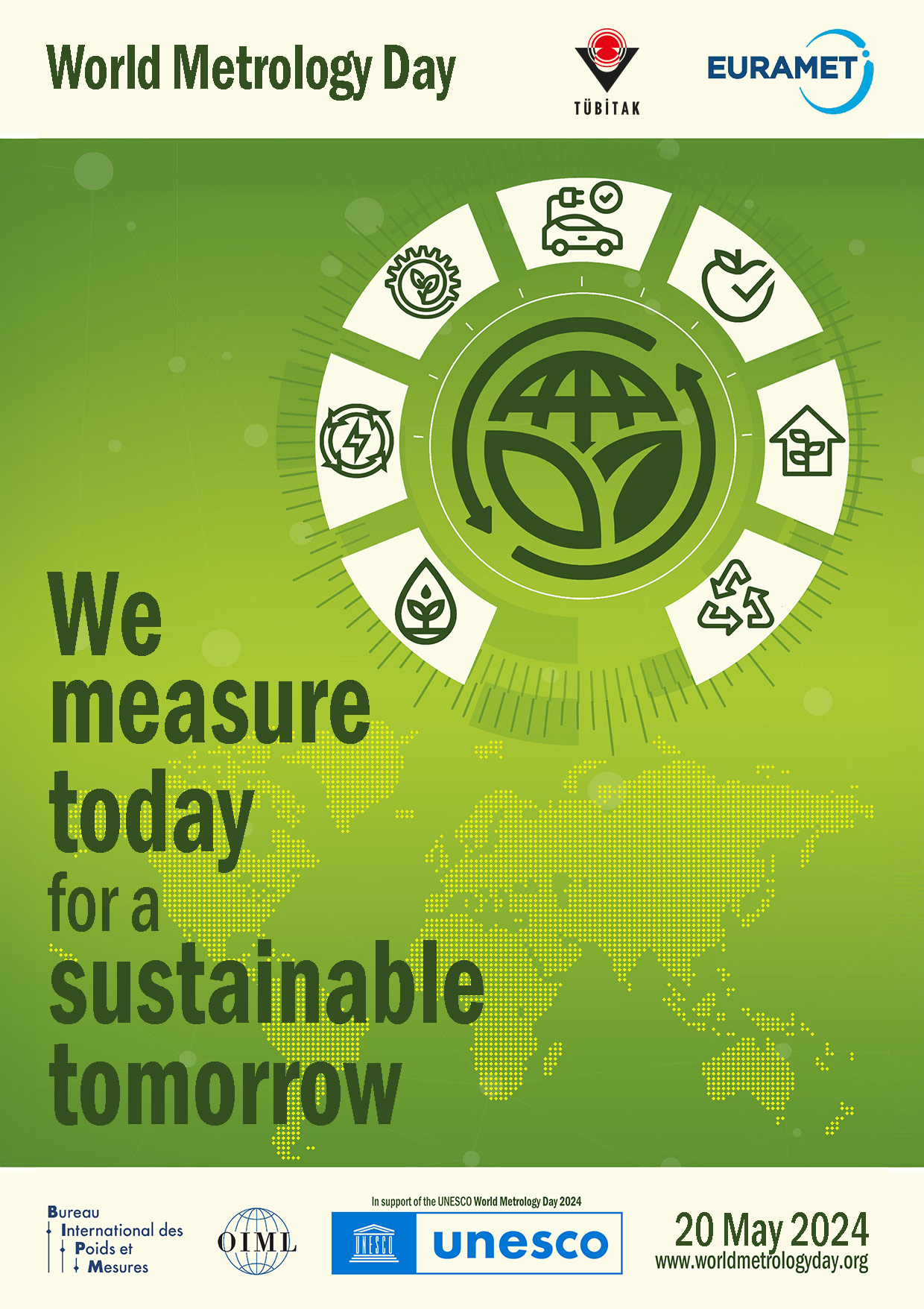 World Metrology Day - 20 May 2024 - Measurement for Sustainability - UNMZ